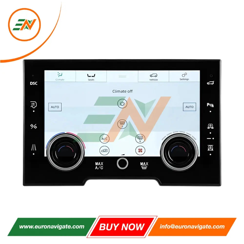 10-inch HD IPS LCD Touch Screen AC Control Module for Range Rover Vogue ...