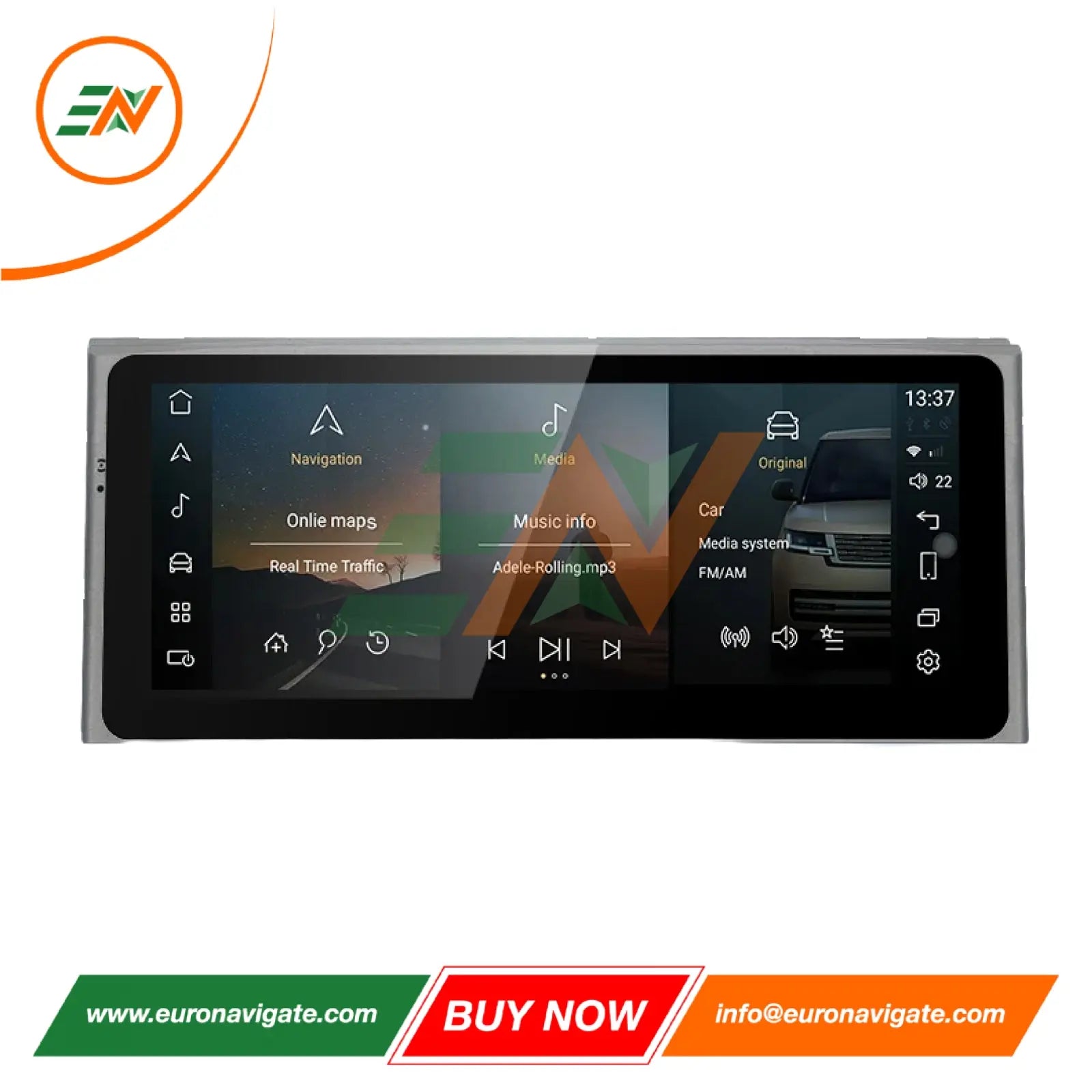 10.25-inch New-Gen Android Multimedia Player for Range Rover Vogue L322 ...