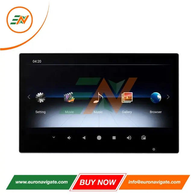 12.5-inch Android Car Rear Seat Headrest Touchscreen Entertainment