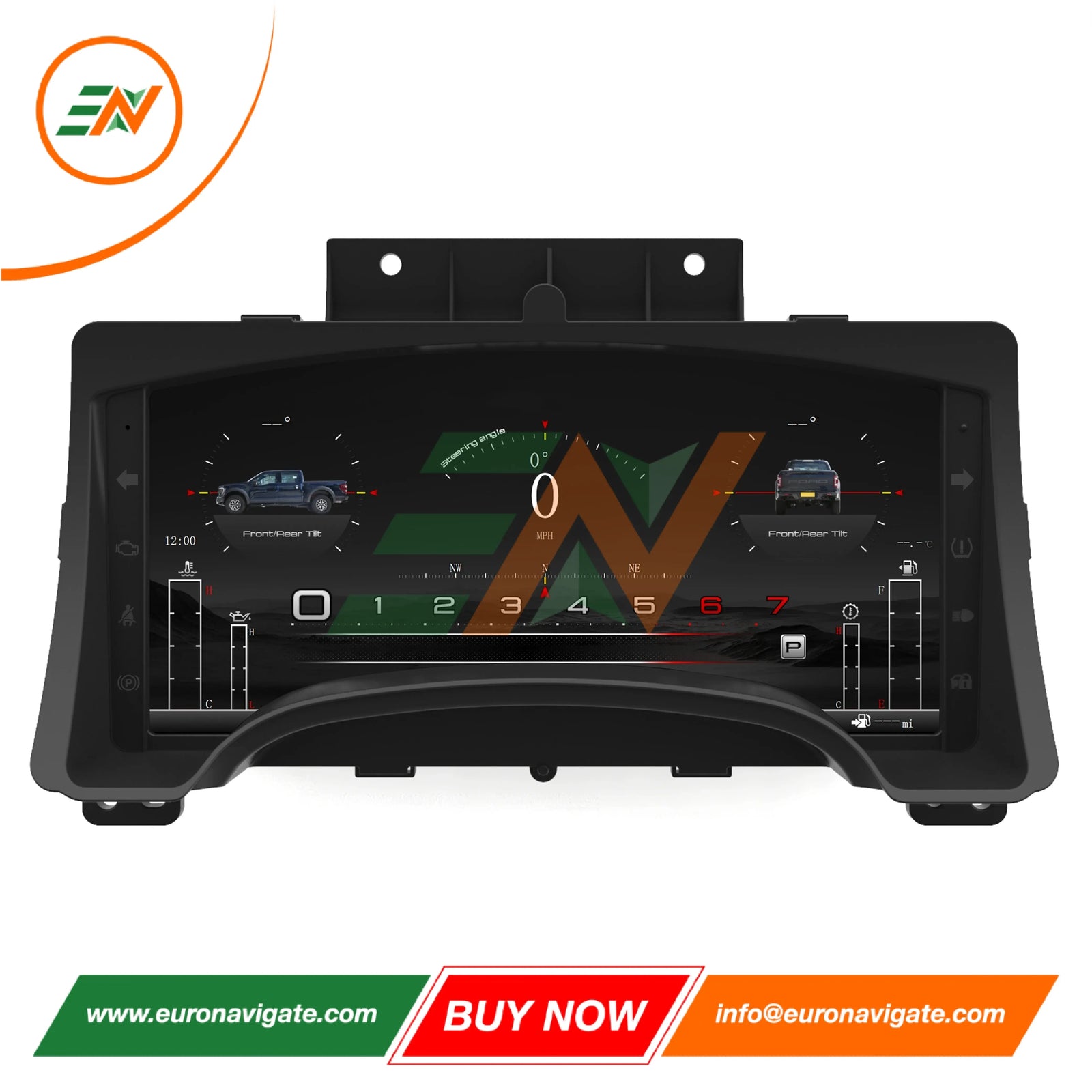13.1" Digital Instrument Cluster for Ford F150 Raptor | Euronavigate