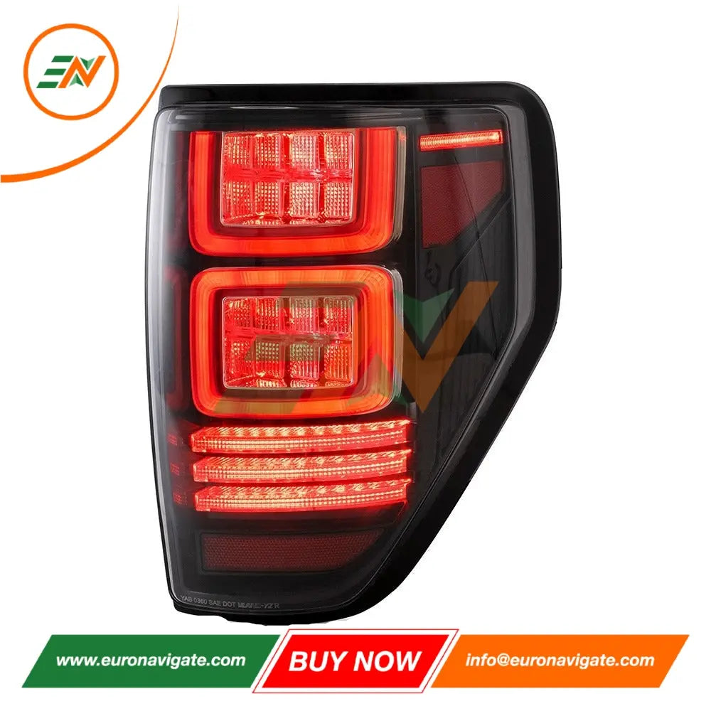 Ford F150 tail lights With Sequential Turn Signal | Euronavigate