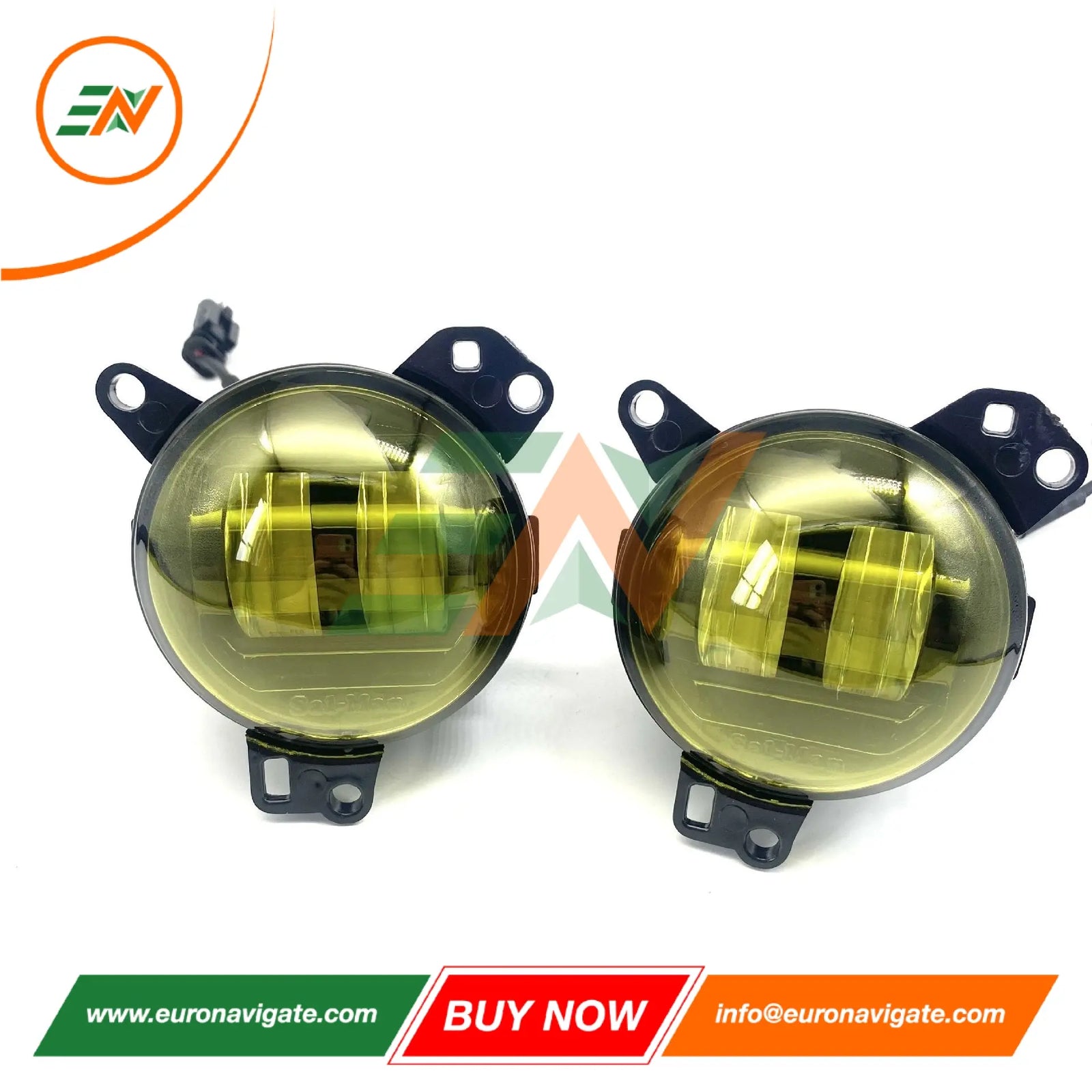 Yellow Lens LED Fog Lights for Land Rover Defender L563